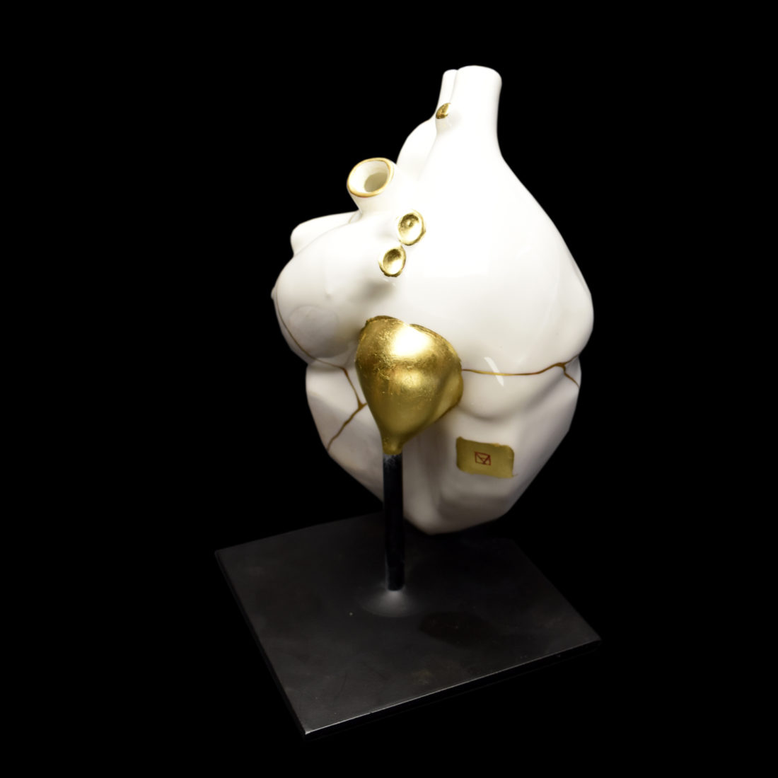 Heart in bloom - Traditional Kintsugi Shop: Kintsugi By Myriam greff