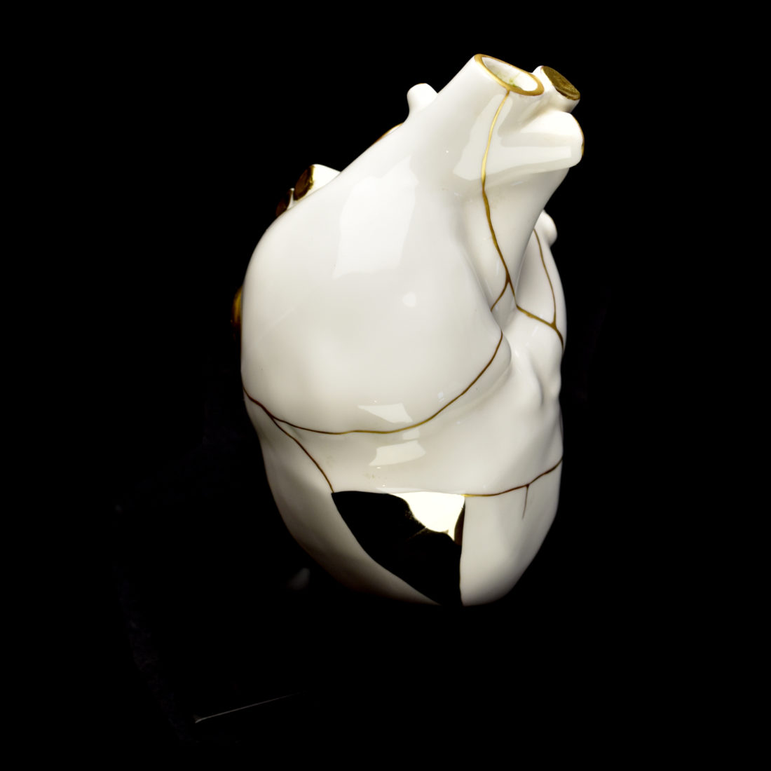 Heart in bloom - Traditional Kintsugi Shop: Kintsugi By Myriam greff